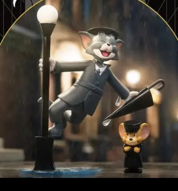 52TOY TOM & JERRY as Singing In The Rain Movie series blind figures 6 ...