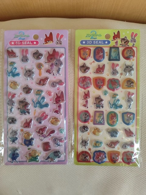 NUOVO DISNEY 3DSEAL Zootopia Toy Story Stitch Topolino EUR 63,56 ...