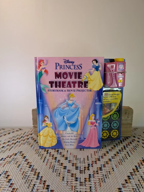 DISNEY PRINCESS MOVIE Theater - Projector Story Book - 2002 Retro ...