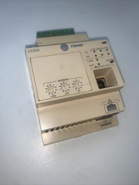 TRANE UC800 MODULE X13651144-01 REV D MOD01628 CVHE, CVHF Chiller ...