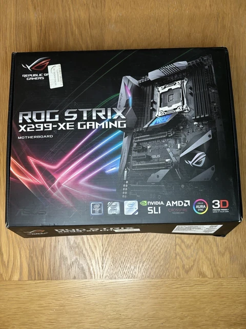 ASUS ROG STRIX X299-E Gaming Motherboard Cables, Box & Accessories - No ...
