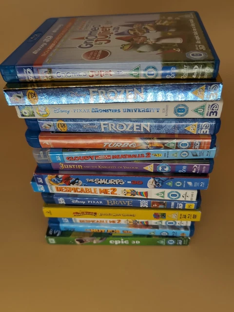 14X KIDS FAMILY Animated Movies Blu-ray Bundle Despicable Me, Frozen ...