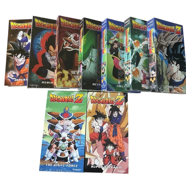 DRAGON BALL Z The Namek Saga VHS Collectors Box Set Partially Sealed ...