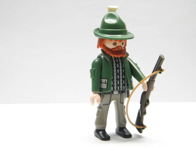 PLAYMOBIL 6840 FIGURES Series 10 Hunter Chasseur Garde Forestier Forest ...