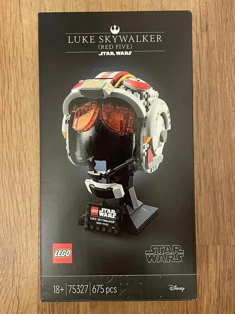 LEGO 75327 STAR WARS Luke Skywalker Red 5 Helmet NEW & SEALED £66.99 ...