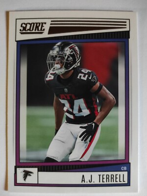 TRADING CARD FOOTBALL NFL A.J. Terrell Atlanta Falcons 2022 Panini ...
