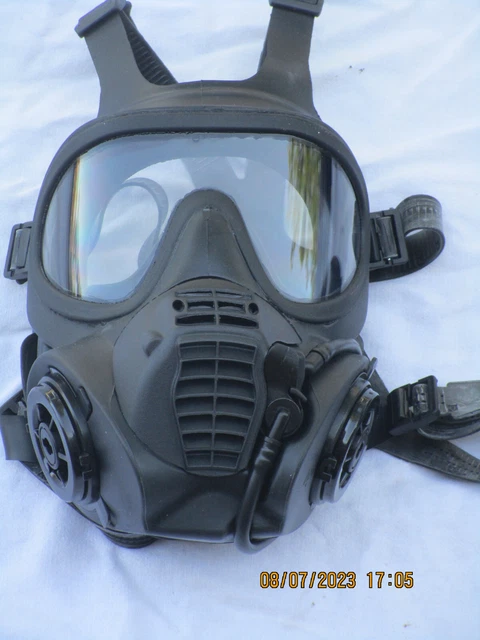 ABC GASMASKE,SCOTT GSR Respirator,Britishe Schutzmaske,Gr. 4 (SMALL ...