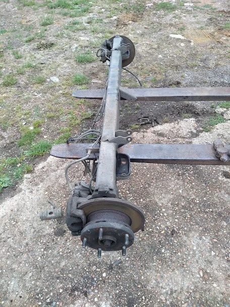 FORD TRANSIT MK7 fwd complete rear axle mk6 disc conversion, trailer ...