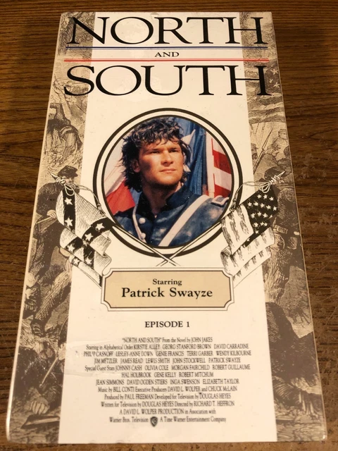 NORTH AND SOUTH VHS VCR Video Tape Movie New / Sealed Patrick Swayze £6 ...