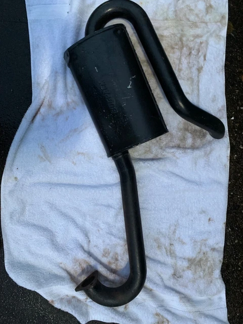VW AIRCOOLED BUGPACK Hideaway/Tuckaway Silencer (small flange) £47.00 ...