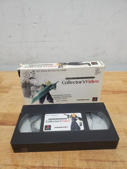 FINAL FANTASY VII Collector’s Video VHS, Square Soft Play Station £0.80 ...