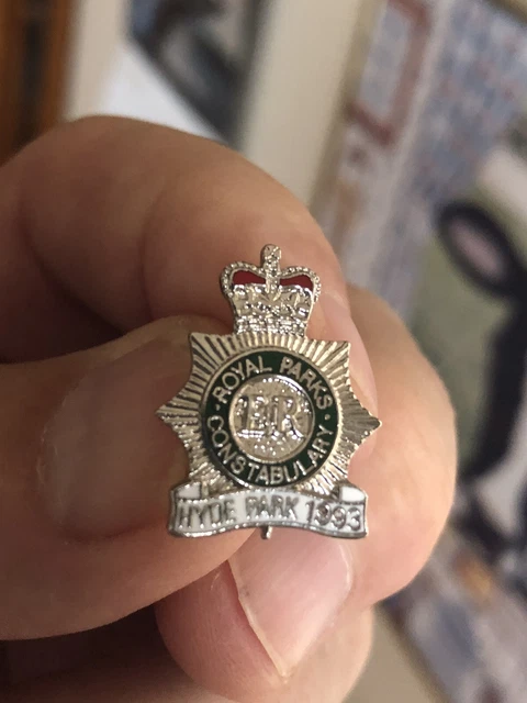 ROYAL PARKS CONSTABULARY Police London UK - Hyde Park 1993 badge style ...