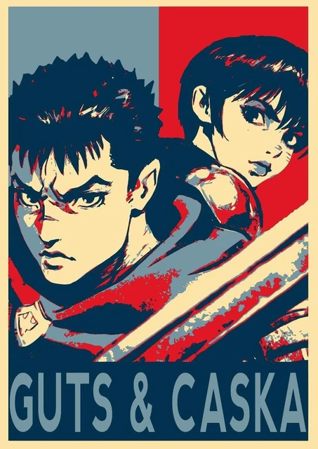 POSTER PROPAGANDA - Berserk - Gatsu & Caska EUR 6,90 - PicClick IT