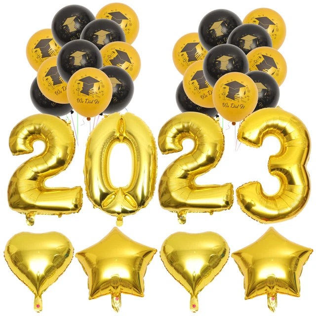 GRADUATION SEASON 2023 Graduation Decorations 2023 Grad Balloon Set ...