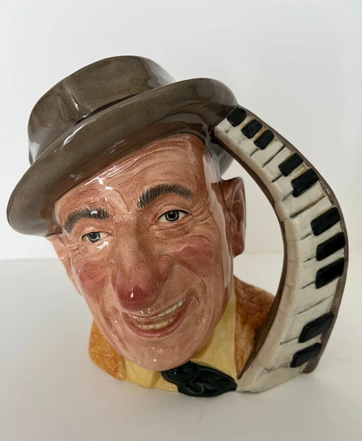 ROYAL DOULTON 1983 Jimmy Durante Toby Mug Jug Celebrity Collection; 7 1 ...