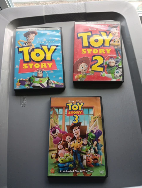 DISNEY PIXAR TOY Story 1 ,2 & 3 - DVD Lot of 3 £13.90 - PicClick UK