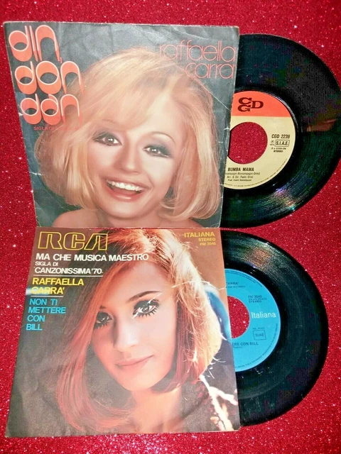 RAFFAELLA CARRA' CARRÀ - DIN, DON, DAN / BUMBA MAMA -ma che musica 45 ...