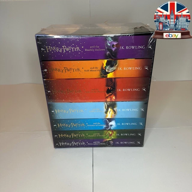 HARRY POTTER BOX Set: Complete Collection by J. K. Rowling Books 1-7 ...
