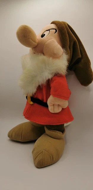 VINTAGE DISNEY STORE Grumpy (seven dwarfs) soft toy plush £12.99 ...