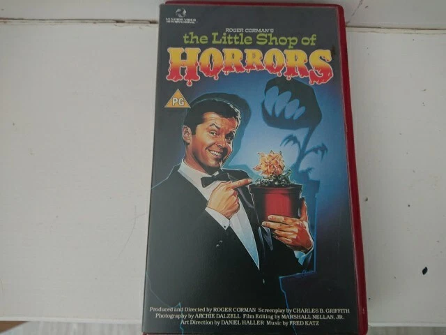 LITTLE SHOP OF Horrors VHS, 1960 Version Recoloured, Rare, FREE P+P $13 ...