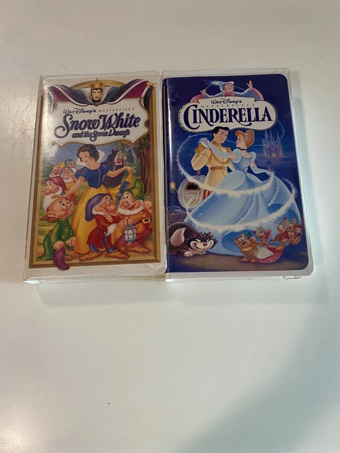 NASTRI VHS WALT Disney's Masterpiece Collection Biancaneve e ...