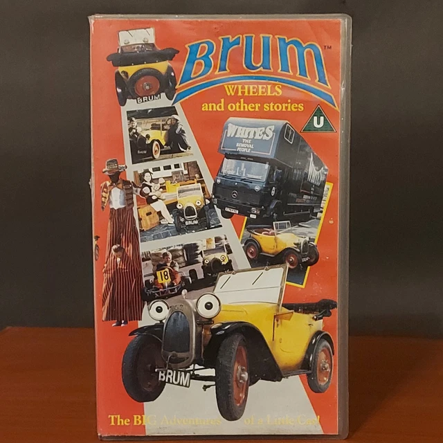 BRUM WHEELS AND Other Stories VHS Video Childrens Retro TV Show Rare ...