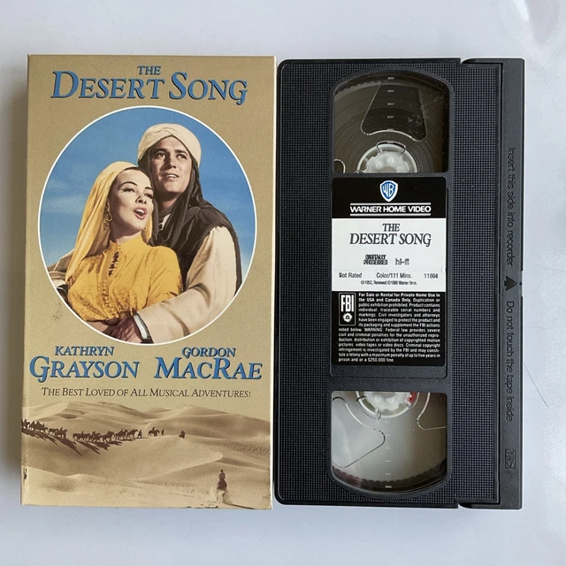 THE DESERT SONG (VHS, 1995) VHS **Buy 2 Get 1 Free** £3.64 - PicClick UK