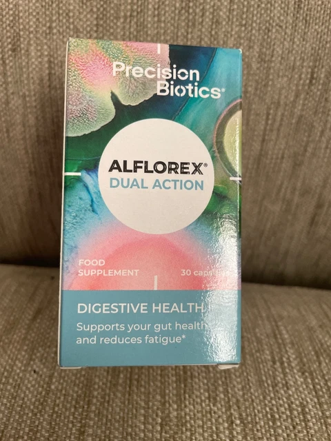 ALFOREX DUAL ACTION Daily Gut & Mental Wellness Supplement 30 Capsules ...