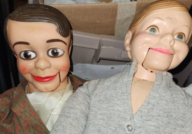 VENTRILOQUIST DUMMY DOLL-DANNY O'DAY and WILLIE TALK (BOTH MOUTHS WORK ...