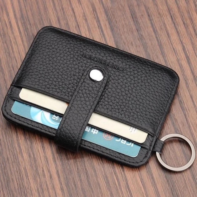 ULTRA-THIN ID CARD Holders Mini Wallet Case Durable Card Bag Women Men ...