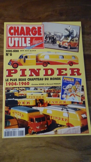 REVUE CHARGE UTILE Magazine Hs N°6 Cirque Pinder 1904 1960 Bernard ...