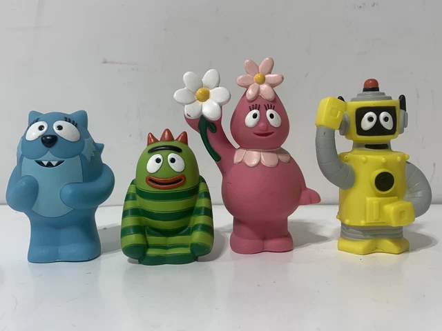 YO GABBA GABBA Brobee Foofa Plex PVC Toy Figure Spin Master 2008 $32.00 ...