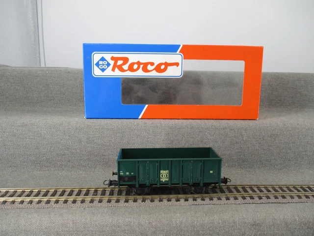 ROCO SPUR H0 46948 Offener Güterwagen Hochbordwagen der SNCB in OVP EUR 16,90 - PicClick DE