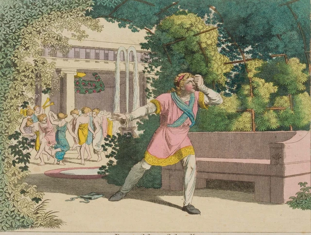 'IL FIGLIO PERDUTO', foglio II, lit. Storismo religioso sconosciuto ...