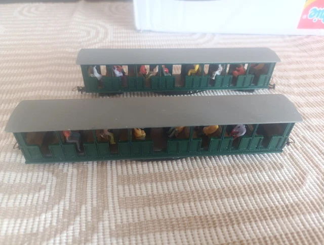 009 NARROW GAUGE Carriages With Passengers (3d Printed Models) £30.01 ...