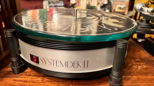 SYSTEMDEK II TURNTABLE -ALT-1 tone arm - new 2M Ortofon red cartridge £ ...