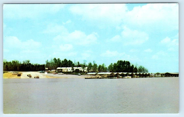 GRANADA, MISSISSIPPI MS ~ GRANADA YACHT BASIN rampa barca anni '50-'60 ...