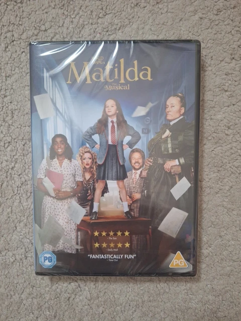 ROALD DAHL'S MATILDA the Musical DVD (2023) Emma Thompson - Brand New ...