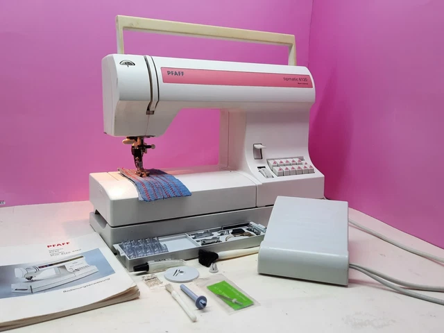 MACCHINA DA CUCIRE PFAFF 6120 TIPMATIC CON IDT SYSTEM MACCHINA DA ...