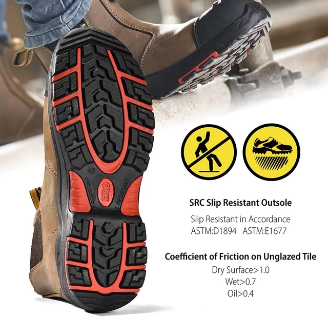 SAFEYEAR WATER RESISTANT Safety Work Boots [CE Certified] - 8025 Free ...