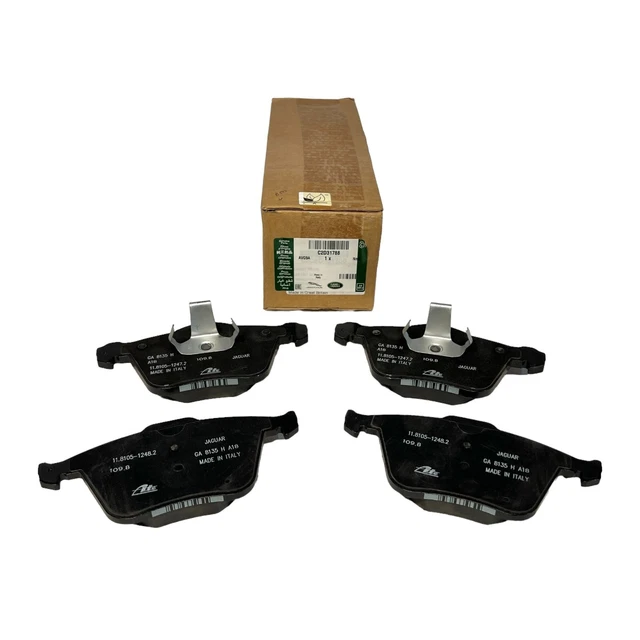 GENUINE JAGUAR XF 09-15MY XJ 10-19MY Front Brake Pad Set Kit 355mm ...