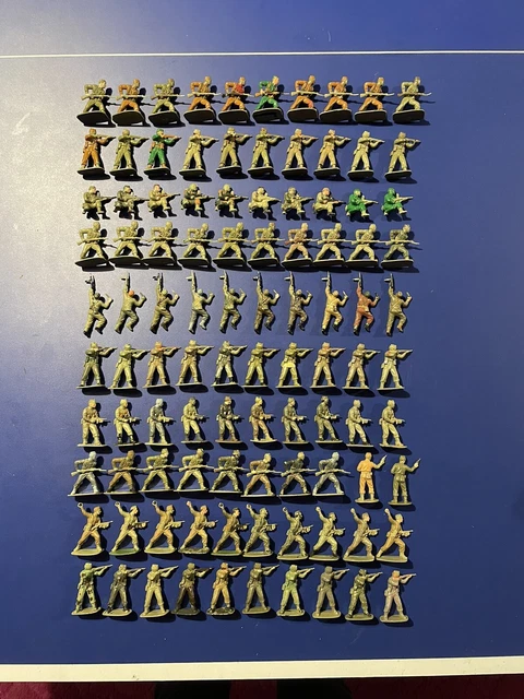 AIRFIX TOY SOLDIERS British Commandos 1/32 Scale WW2 x100 £23.99 ...