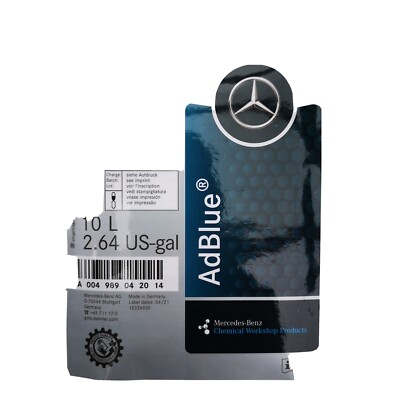 ORIGINAL MERCEDES ADBLUE 10 litre canister Ad Blue urea additive ...