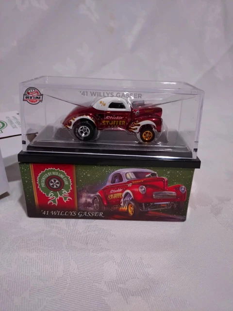 HOT WHEELS RLC ‘41 WILLYS GASSER 2022 HOLIDAY CAR Exclusive RLC Limited Edition £45.00 - PicClick UK