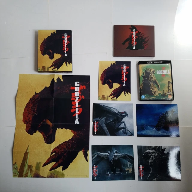 GODZILLA CINE EDITION - 4K UHD Box Set Blu Ray - Poster Art Cards ...