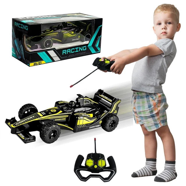 KIDS PLAYSET HIGH-SPEED RC Racing Car Remote-Controlled Racer Realistic ...