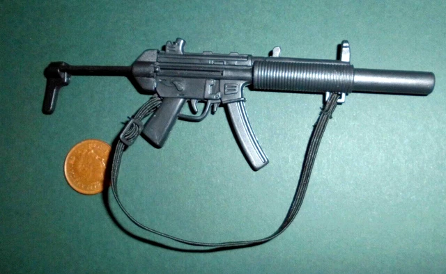 1/6TH SCALE HECKLER & Koch MP5 SD3 for 12" toy figures £9.99 - PicClick UK