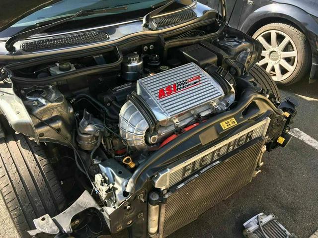 TOP MOUNT INTERCOOLER fit 2002-2006 MINI COOPER S R50&R52 R53 ...