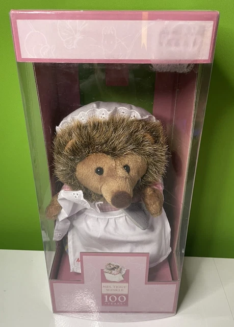 MRS TIGGY WINKLE 100 years Commemorative Collectors Plush Toy Beatrix ...