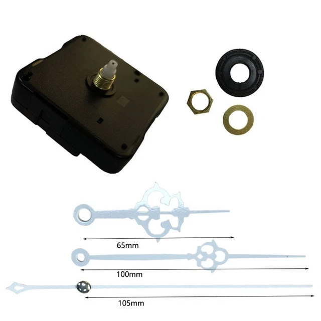 SILENT QUARTZ CLOCK Repair Kit for Craft Clock Projects and ...